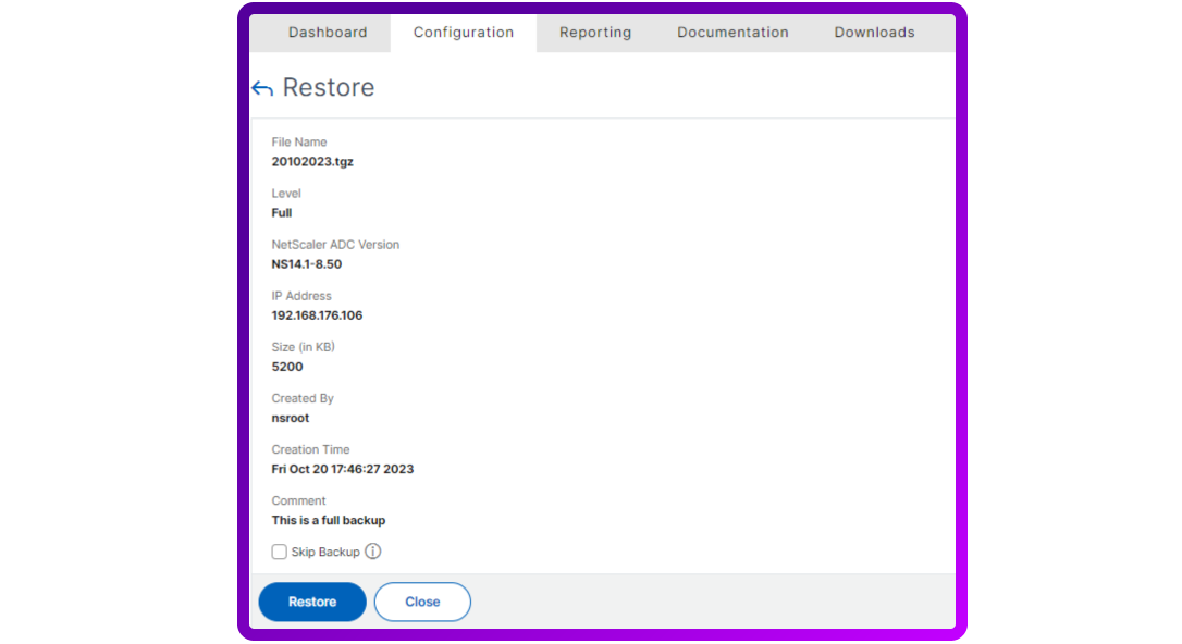 The pitfalls of backing up and restoring a Citrix NetScaler, and how to ...