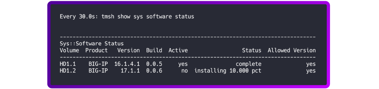 Troubleshooting F5 BIG-IP update issues | Loadbalancer