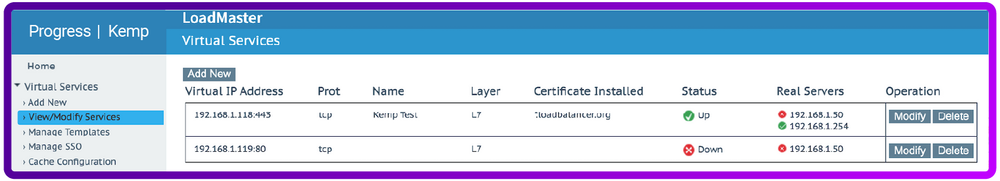Have you actually tested that you can restore your Kemp LoadMaster ...