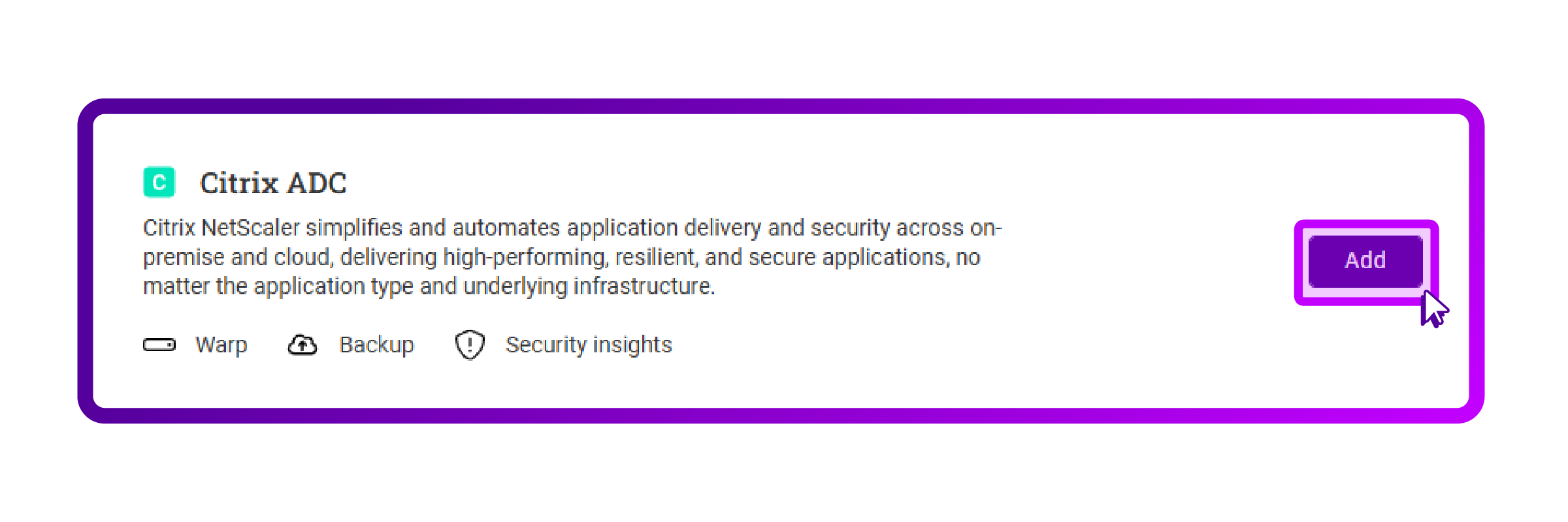 How to manage a Citrix NetScaler in the ADC Portal | Loadbalancer