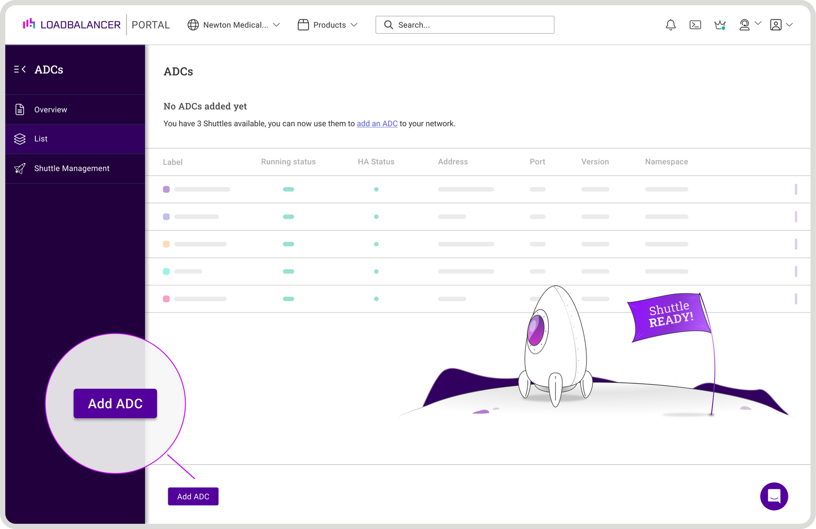 How to set up and manage an F5 in the ADC Portal | Loadbalancer