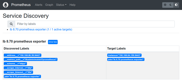 Using Prometheus with your Loadbalancer.org appliance | Loadbalancer
